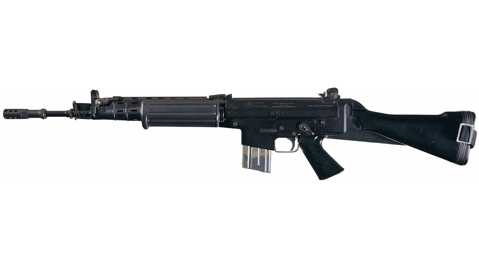 Scarce Pre-Ban Fabrique Nationale Model FNC Semi-Automatic Rifle | Rock ...