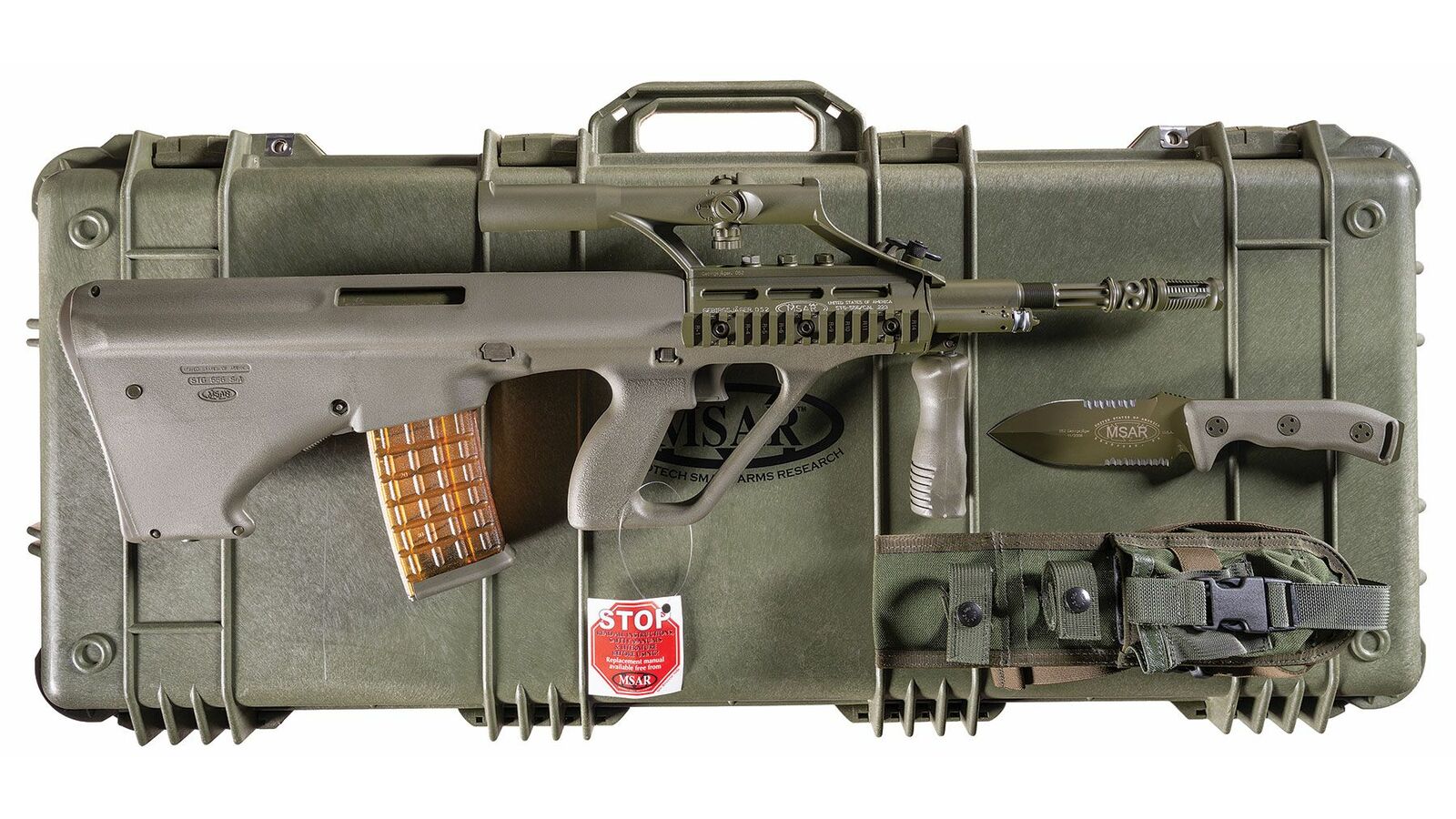 MSAR STG-556 Gebirgsjager Special Edition Rifle with Scope | Rock ...