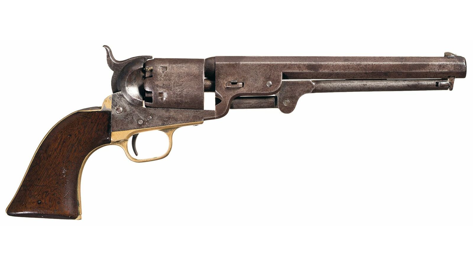 Third Model Pre-Civil Colt Model 1851 Navy Percussion Revolver | Rock ...
