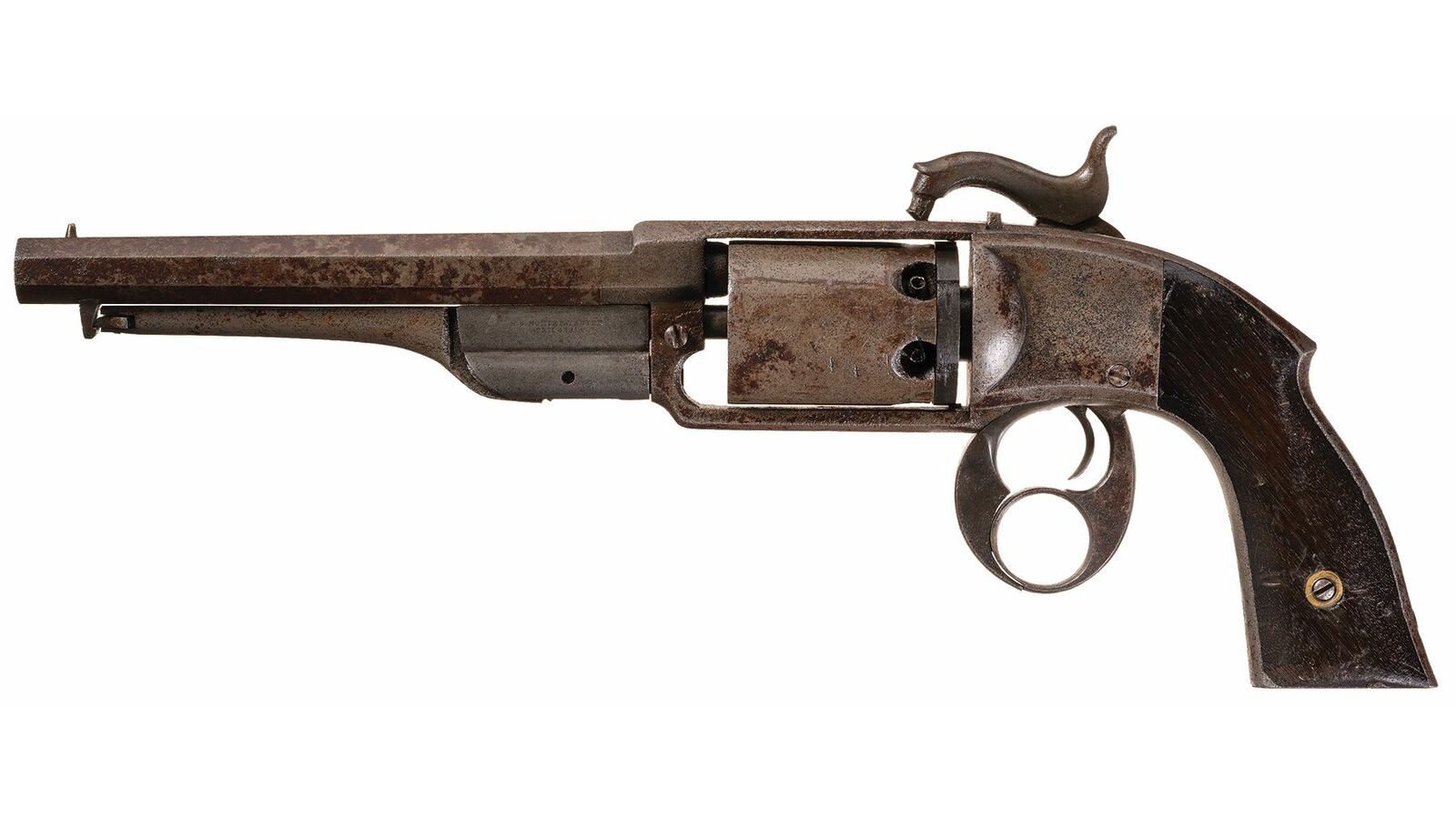 Savage & North Figure 8 Percussion Revolver | Rock Island Auction