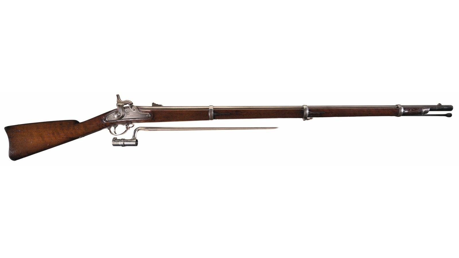 Civil War Springfield M1863 Type II Rifle-Musket with Bayonet | Rock ...