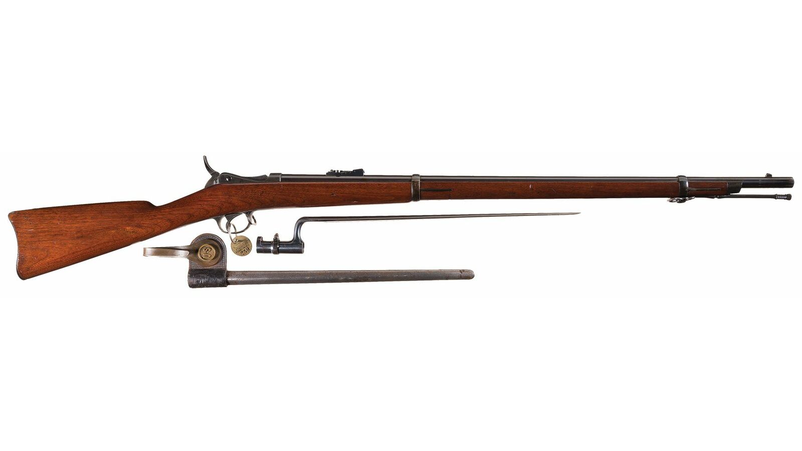 Scarce Springfield Lee Vertical Action Single Shot Trials Rifle | Rock ...