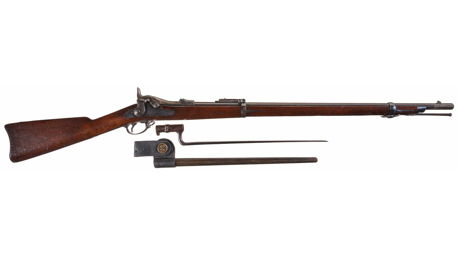 Scarce U.S. Springfield Model 1884 Trapdoor Cadet Rifle | Rock Island ...