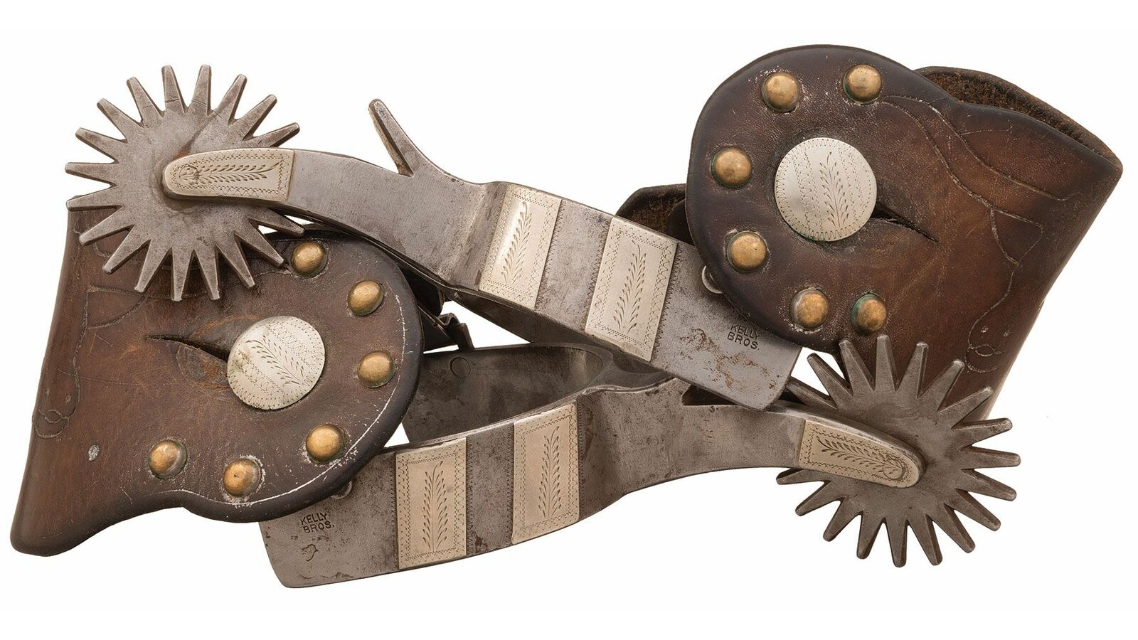 Kelly Bros. 'Hamley Specials' Pattern Single Mounted Spurs | Rock ...