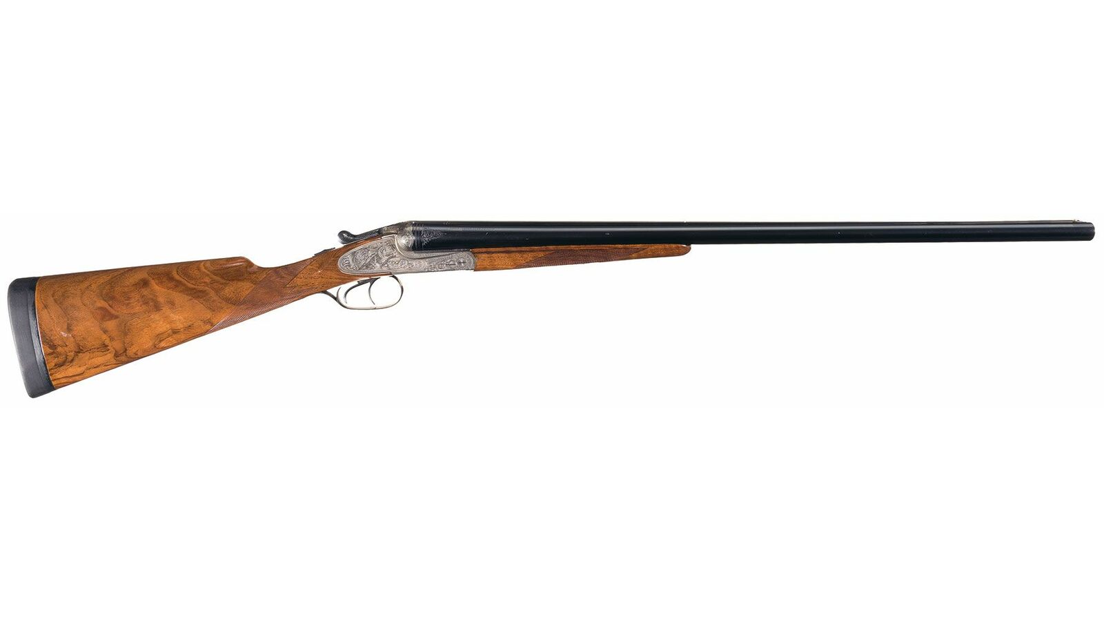 Engraved Simson & Co. Double Barrel Shotgun | Rock Island Auction