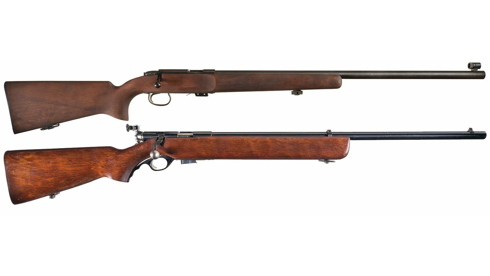Collector's Lot Two U.S. Marked Bolt Action Target Rifles | Rock Island ...
