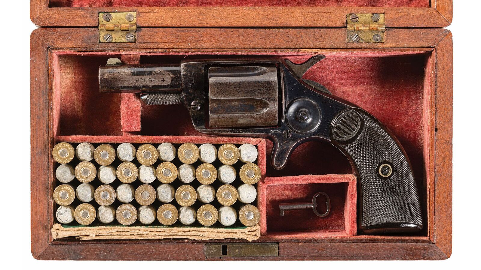 Fine Colt New House Model Single Action Revolver with Case | Rock ...