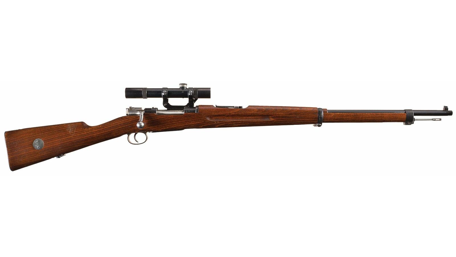Swedish Model 1896 Bolt Action Short Rail Sniper Rifle with M/44 | Rock ...