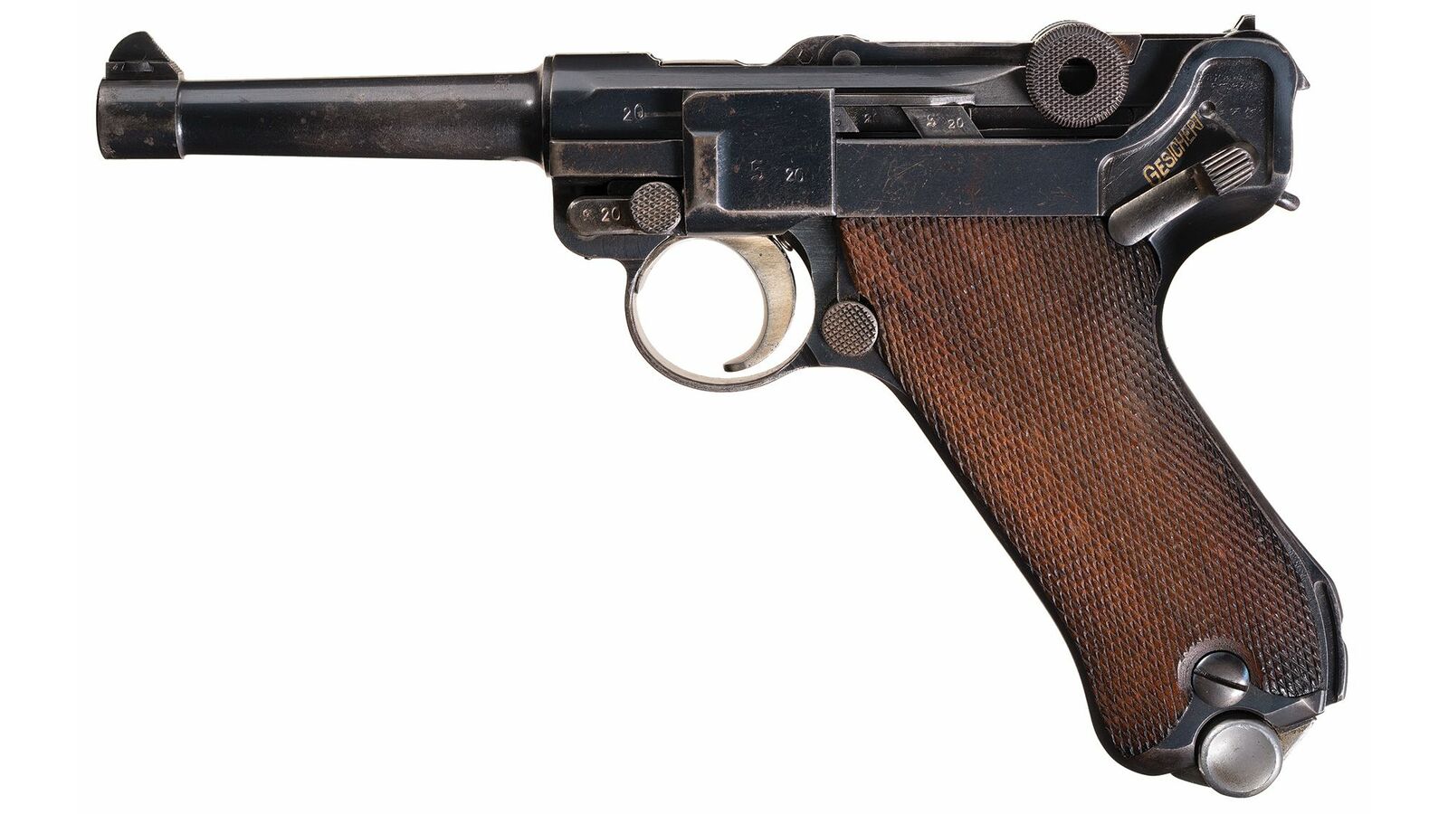 Rare Early Production 1934 'K' Date S/42 Mauser Luger | Rock Island Auction
