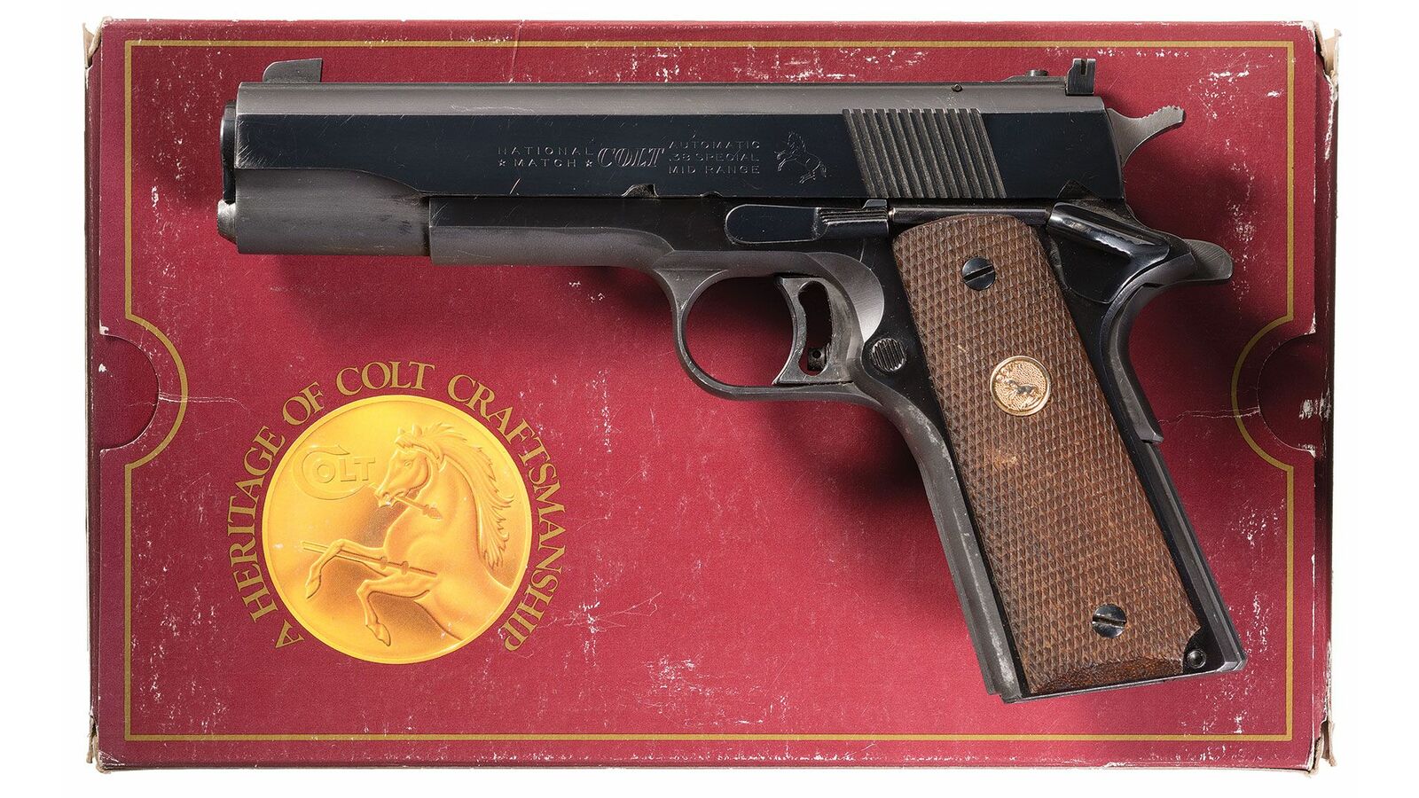 Experimental Colt National Match .38 Special Mid-Range Pistol | Rock ...