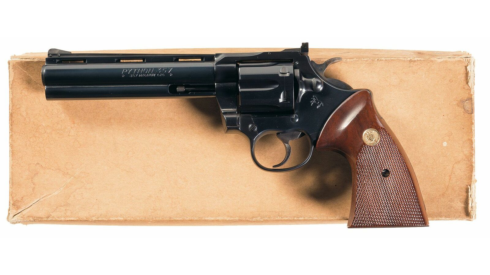 Documented Colt Python Double Action Prototype Revolver | Rock Island ...