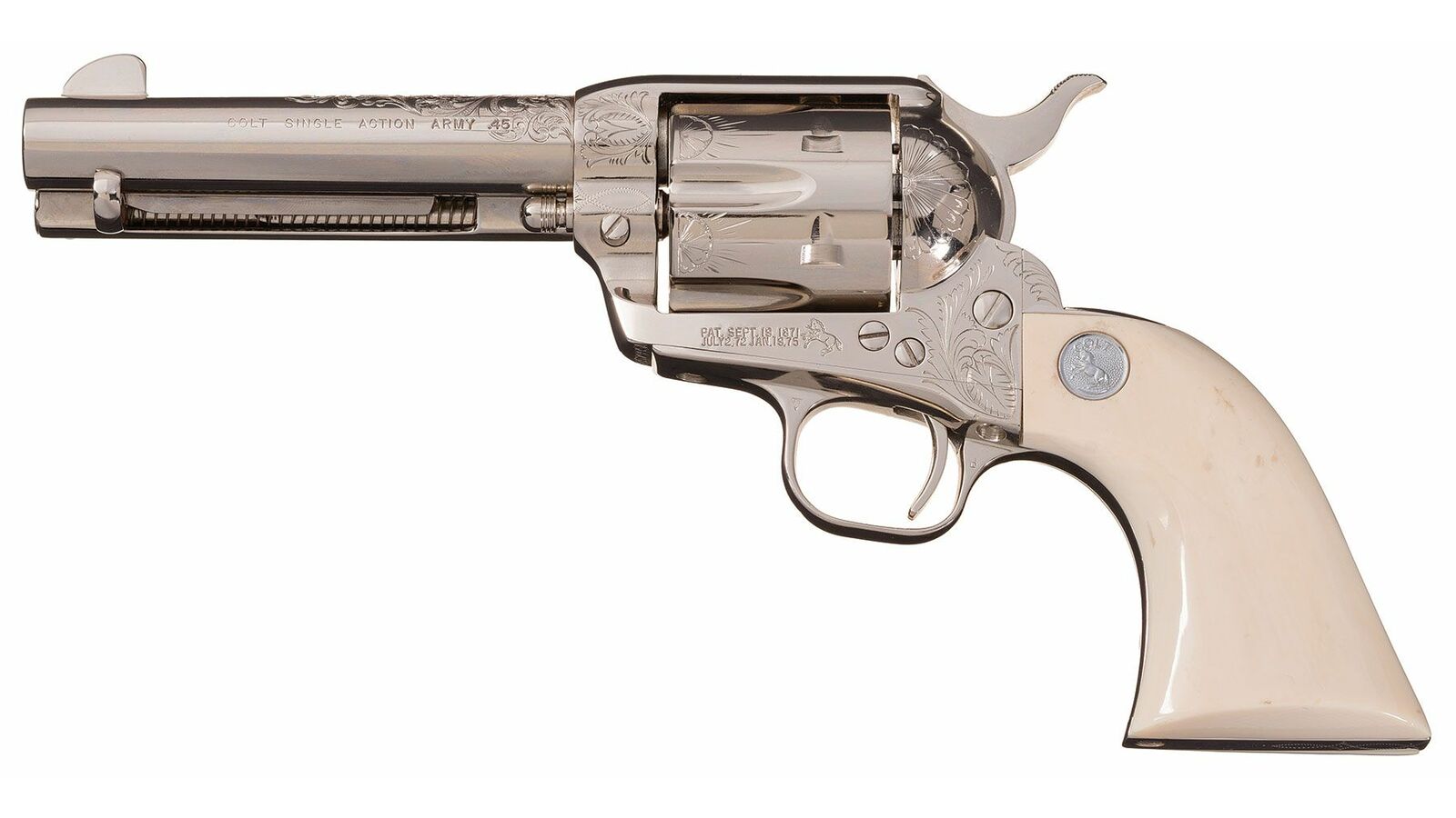 One of a Kind Factory Engraving Sampler Design Concept Colt | Rock ...