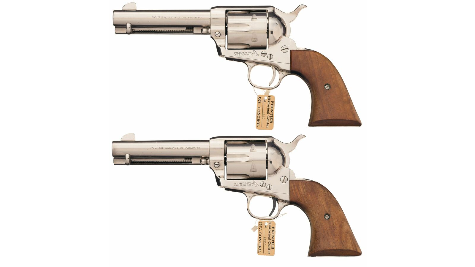 Two Consecutively Serial Numbered Colt Second Generation Single | Rock ...