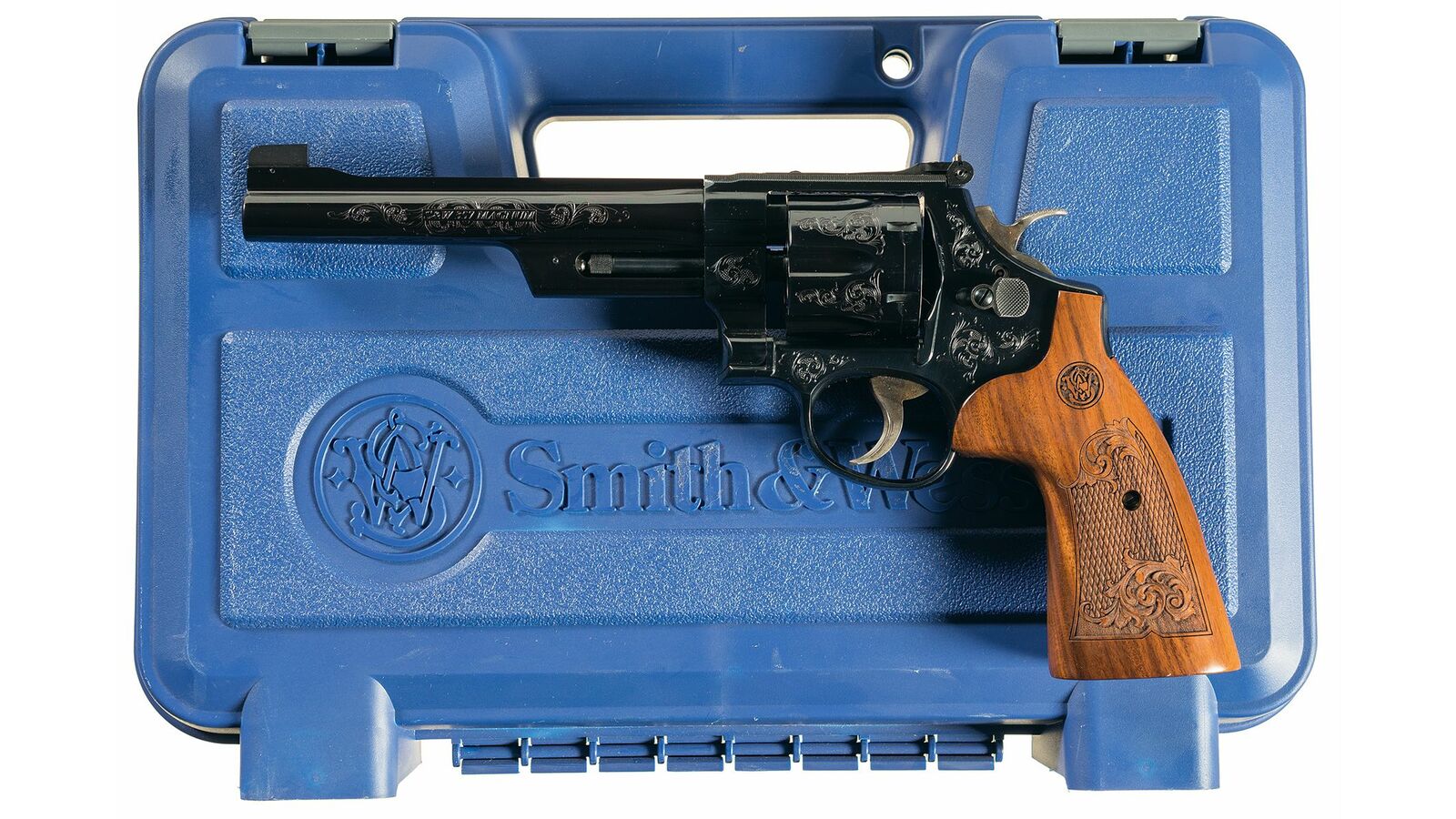 Factory Engraved Smith & Wesson Model 27-9 75th Anniversary | Rock ...