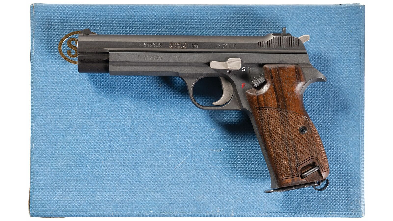 SIG Model P210-6 Semi-Automatic Pistol with Box | Rock Island Auction