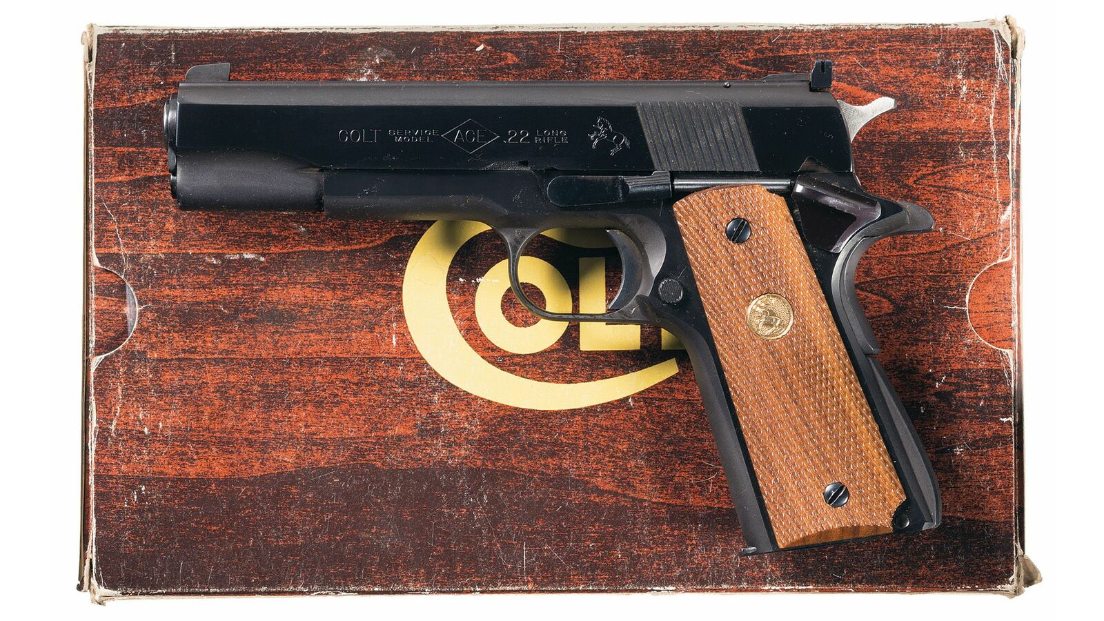 Colt Ace Service Model Semi-Automatic Pistol with Box | Rock Island Auction