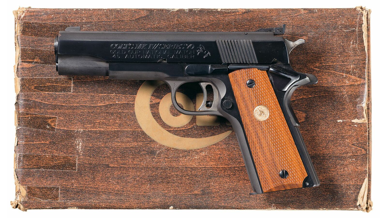 Colt Mk IV Series 70 Gold Cup National Match Pistol | Rock Island Auction
