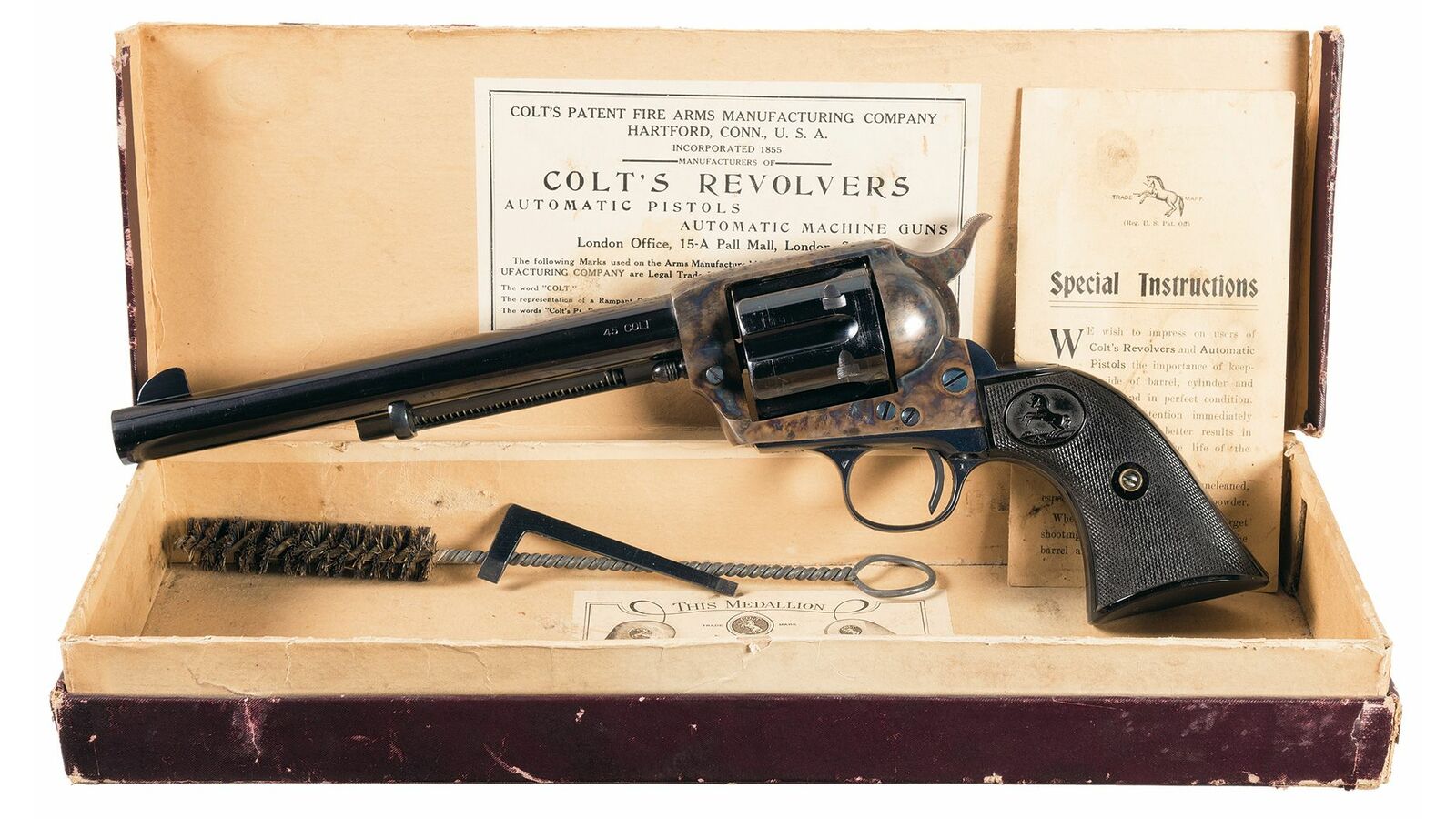Colt First Generation Single Action Army Revolver with Box | Rock Island Auction