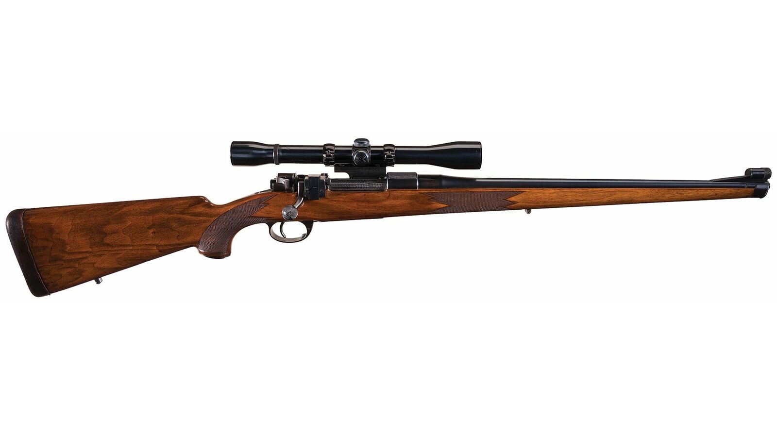 Griffin & Howe Mauser Bolt Action Mannlicher Style Rifle | Rock Island ...