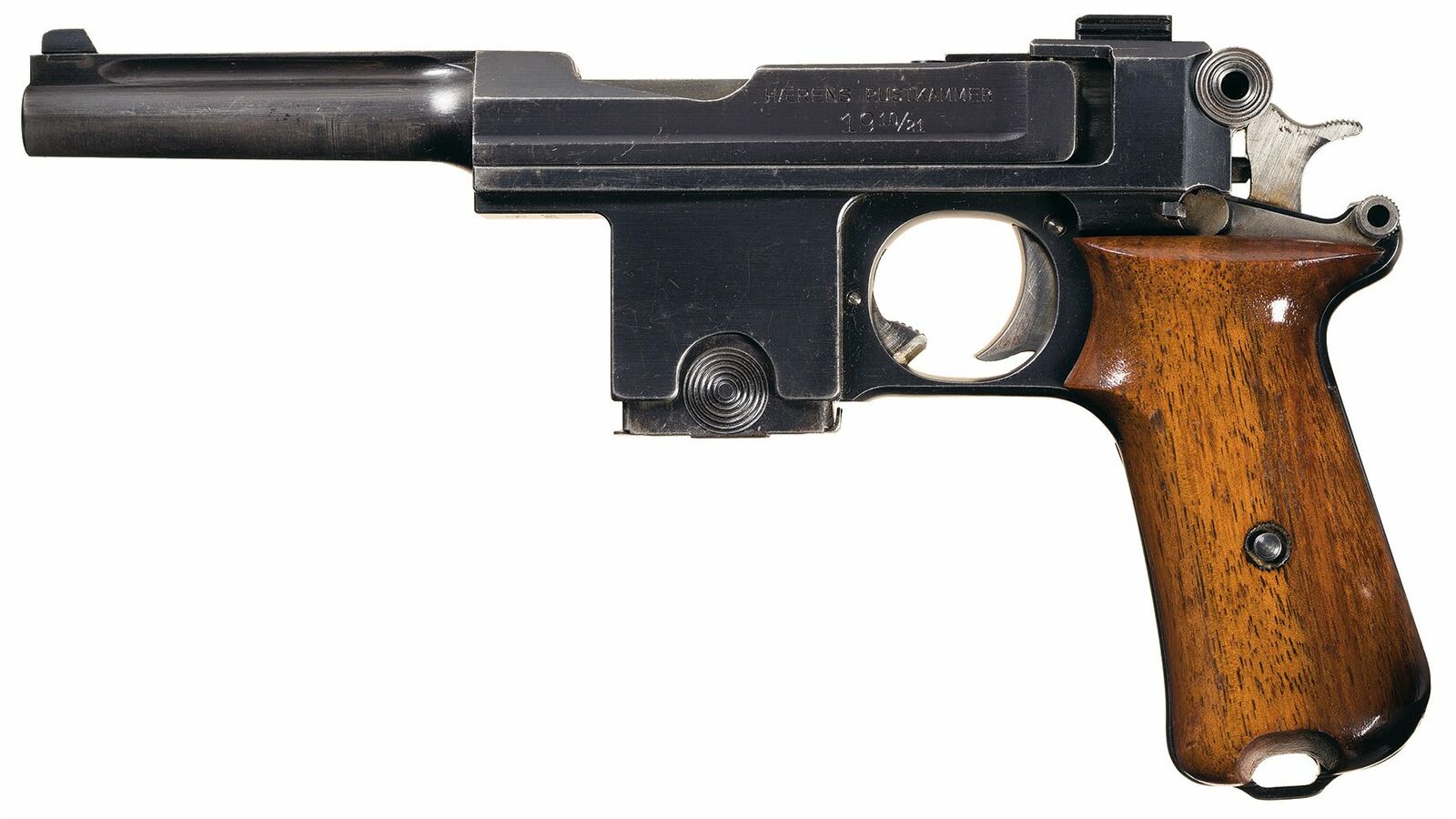 Danish Bergmann 1910/21 Pistol w/Ex. Mag | Rock Island Auction