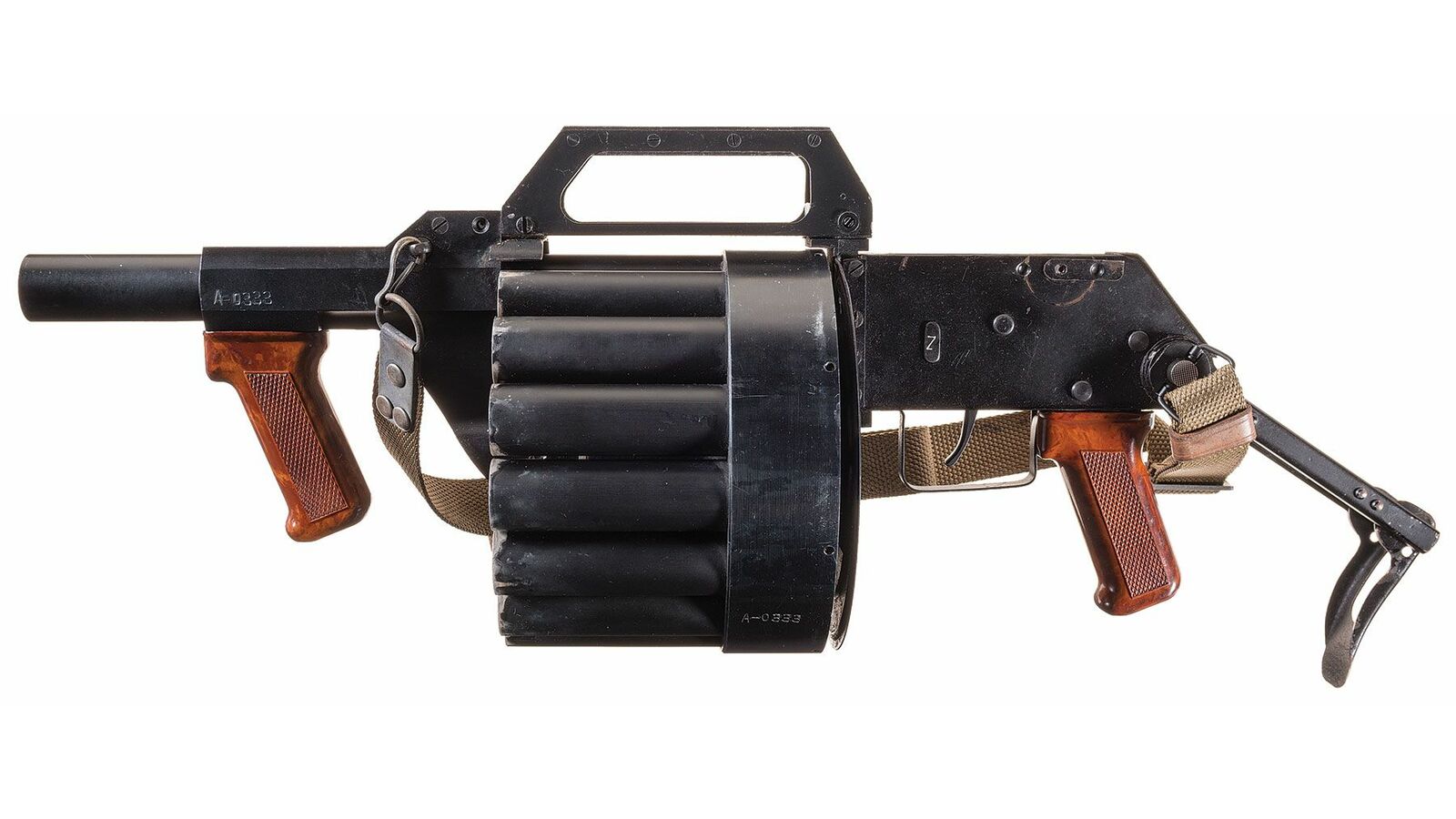 Polish RGA-86 15-Shot Signal Gun w/Case | Rock Island Auction