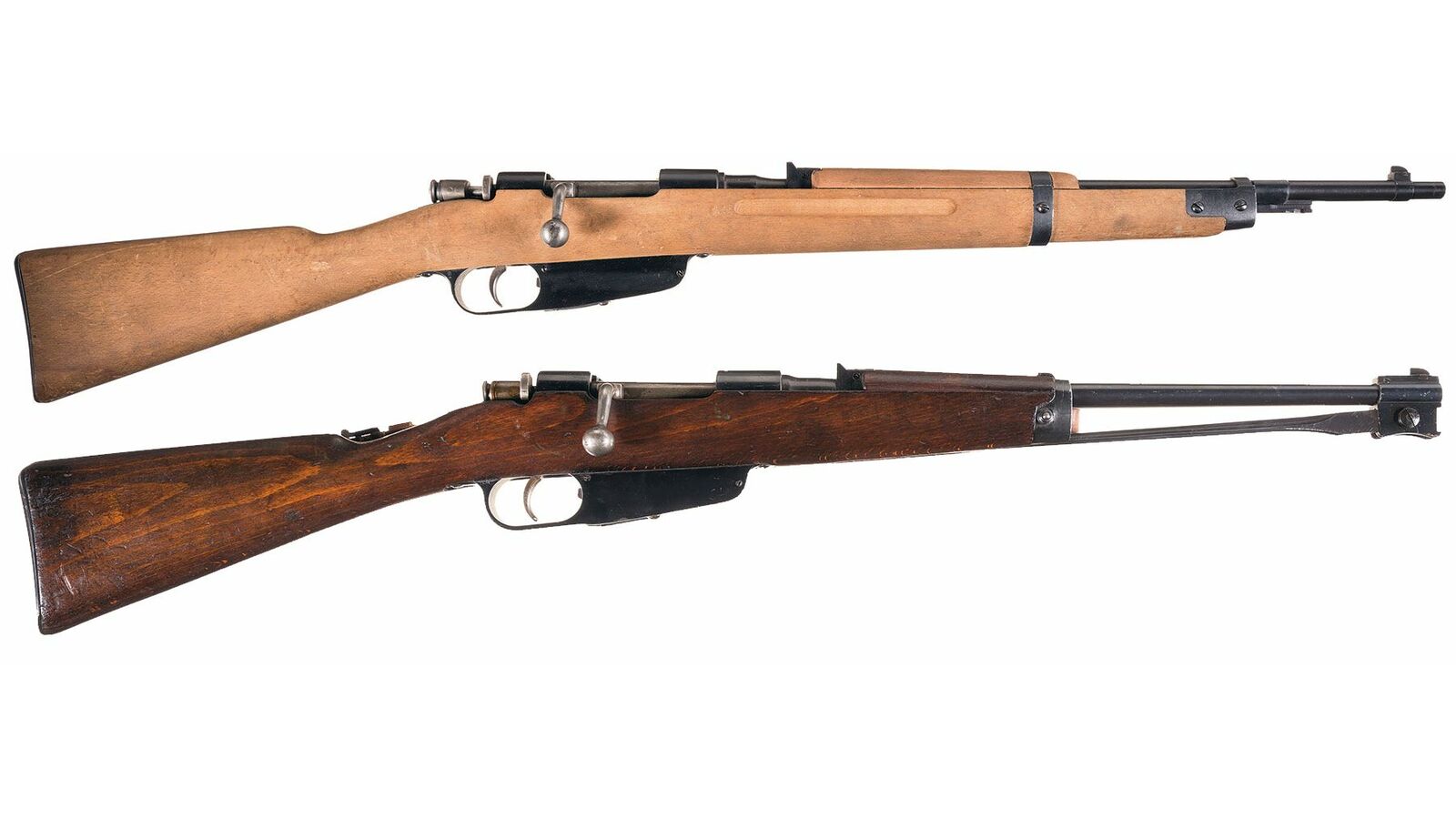 Two Italian Carcano Bolt Action Long Guns | Rock Island Auction