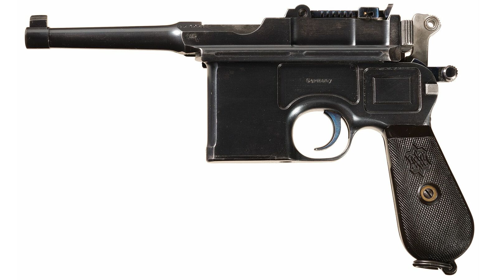 Mauser 'French Gendarme' Broomhandle Pistol with Shoulder Stock | Rock ...