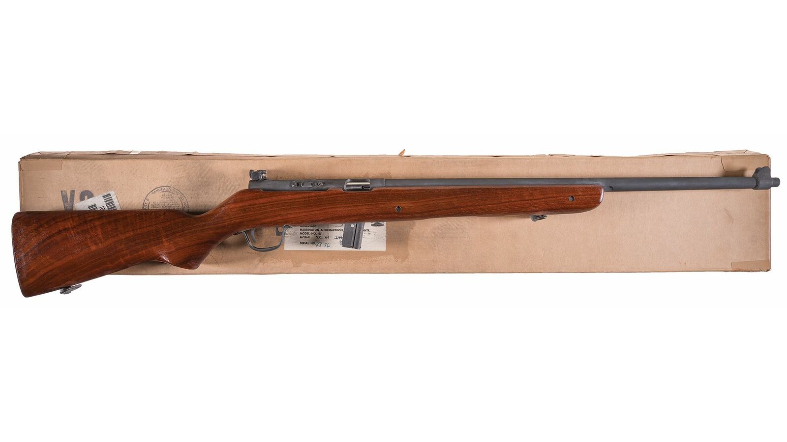 USMC H&R MC58 (M65) Training Rifle w/2x Mags, Box | Rock Island Auction