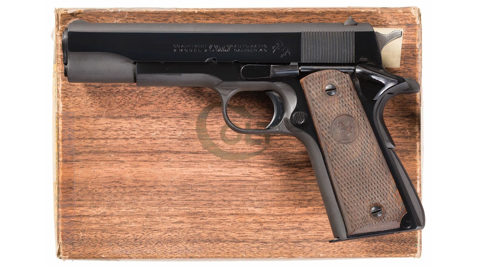 Colt Government Model Semi-Automatic Pistol with Box | Rock Island Auction