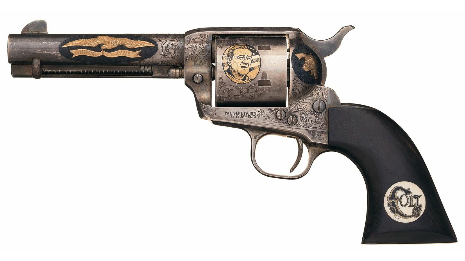 Colt John Wayne Deluxe Commemorative Single Action Army Revolver | Rock ...