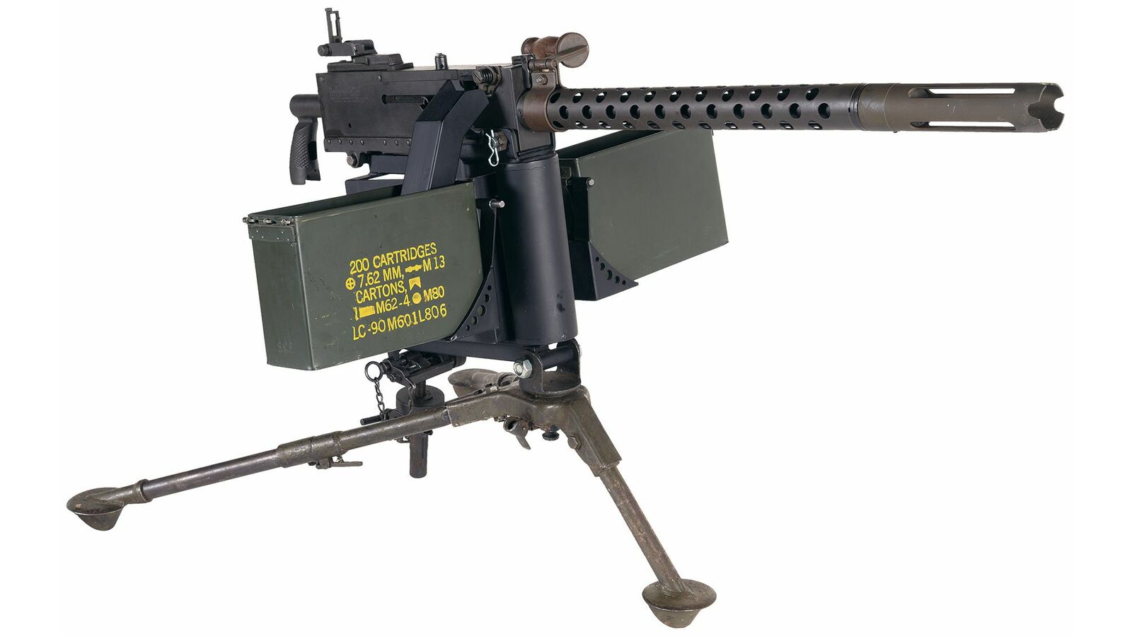 Allied Armament Model 1919A4 Semi-Automatic Rifle with Tripod | Rock ...