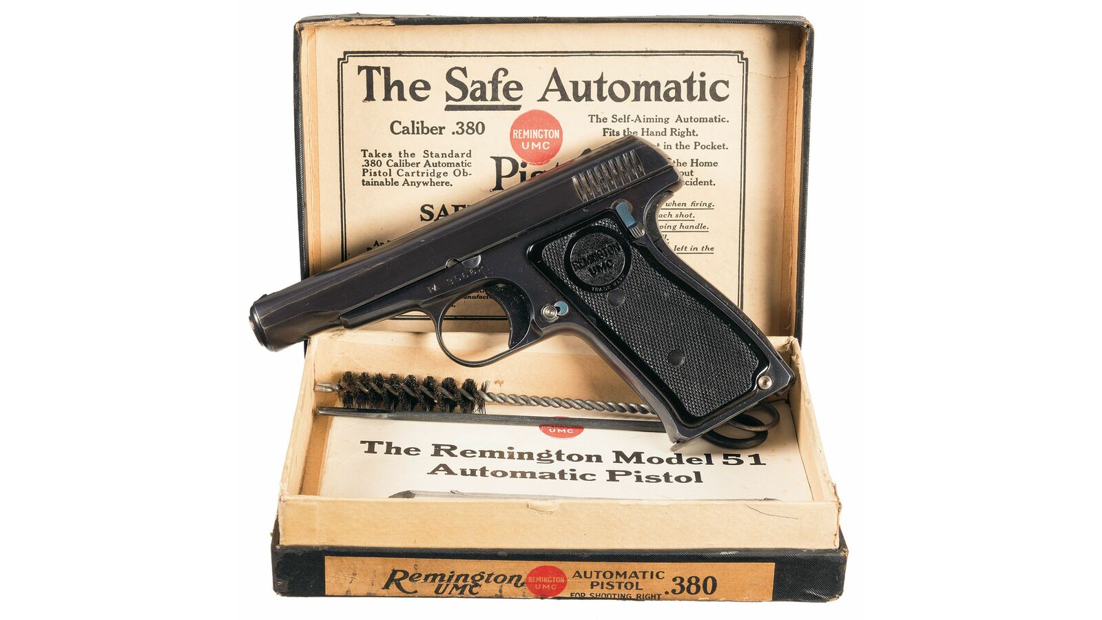 Remington Model 51 Pistol with Box, Papers, Tools | Rock Island Auction
