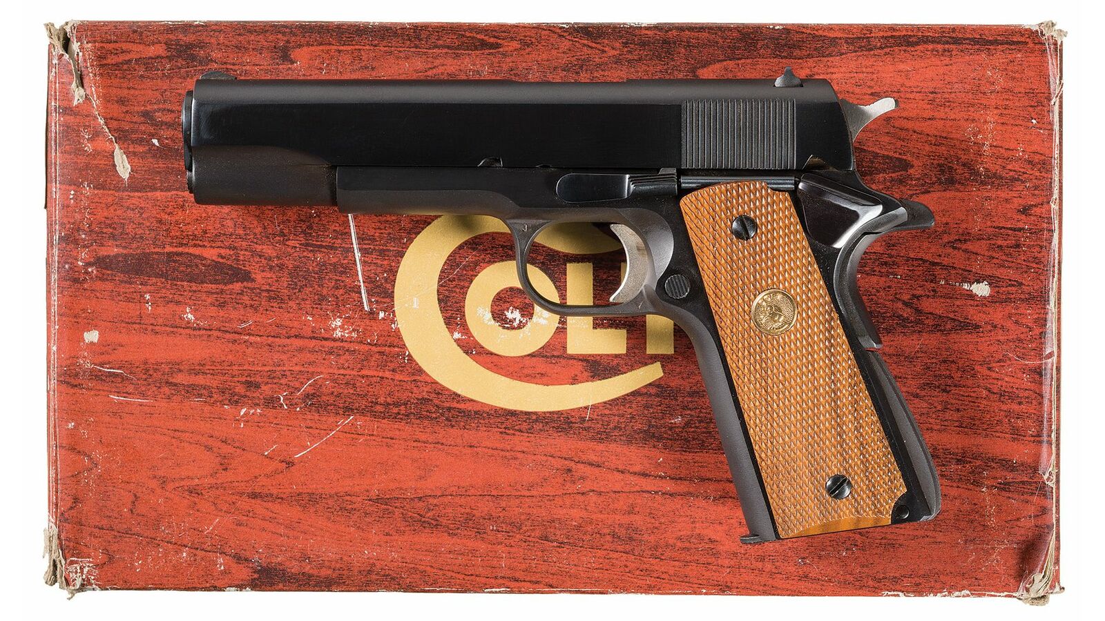 Colt Blank Slide Mark IV Series 70 Semi-Automatic Pistol, Box | Rock ...