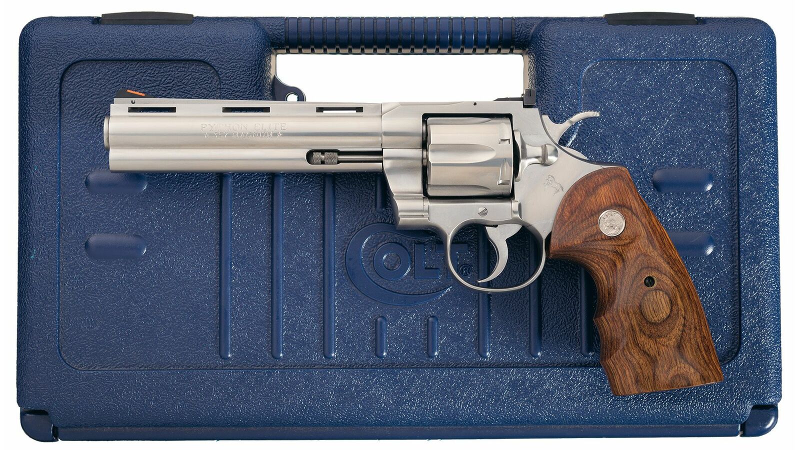 Colt Python Elite Model Double Action Revolver with Case | Rock Island ...