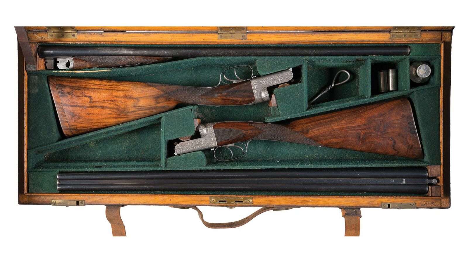 Rare Pair Westley Richards 16 Bore Side Lever Drop Lock Shotguns | Rock ...