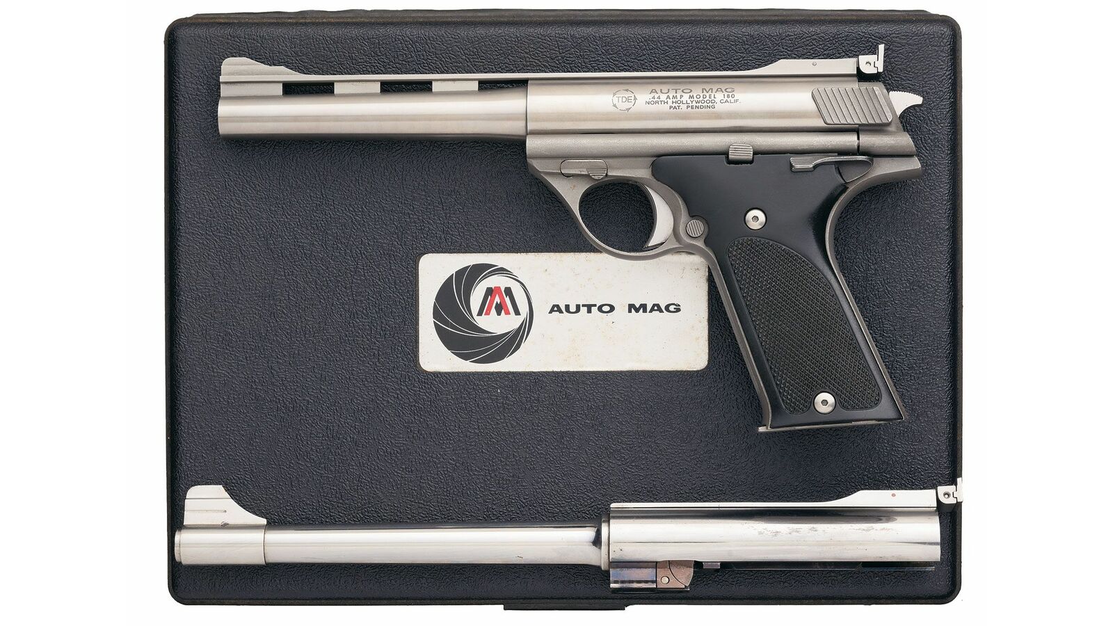 TDE/Auto Mag Model 180 Semi-Automatic Pistol with Case | Rock Island ...