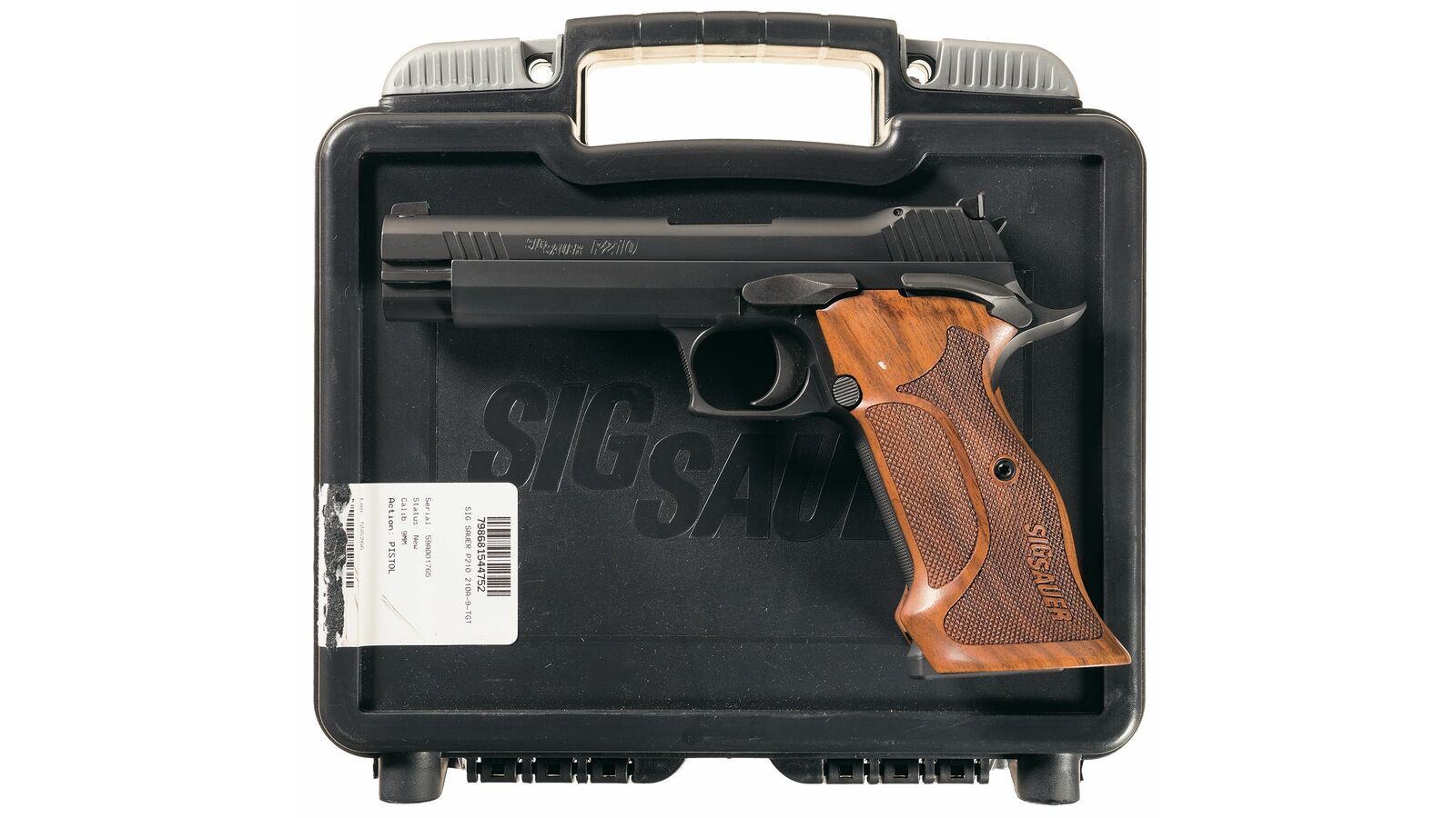 SIG P210 Semi-Automatic Pistol with Case | Rock Island Auction