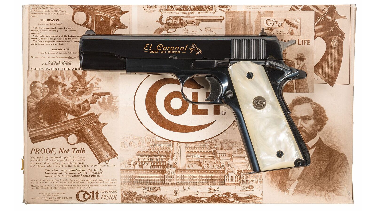 Colt Lew Horton Special Edition 'El Coronel' .38 Super Pistol | Rock ...