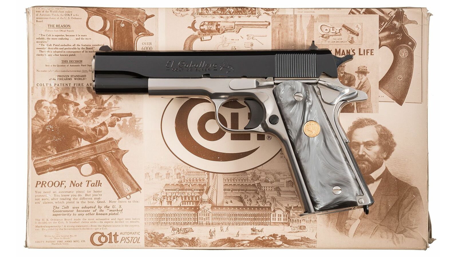 Colt Lew Horton Special Edition 'El Caballero' .38 Super Pistol | Rock ...