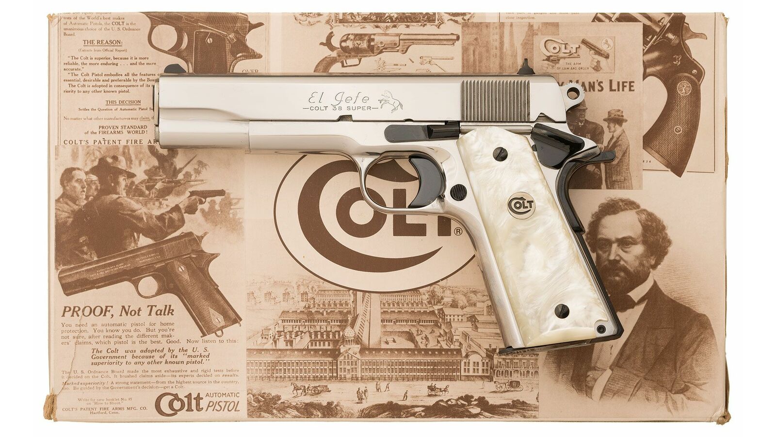 Colt Lew Horton Special Edition 'El Jefe' .38 Super Government | Rock ...