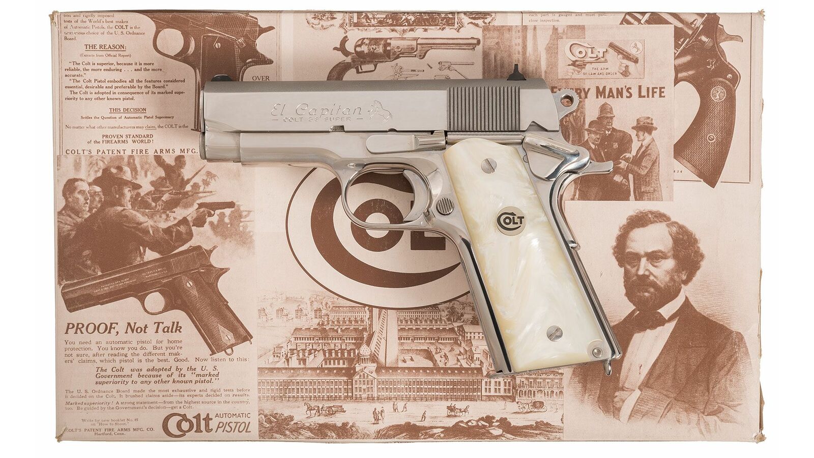 Colt Lew Horton Special Edition 'El Capitan' Officer's ACP | Rock ...