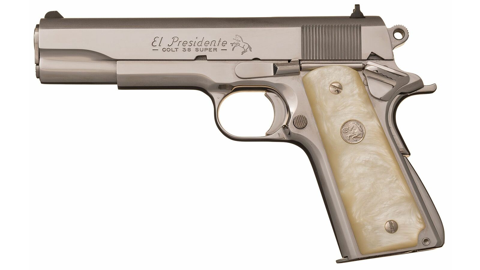 Colt Lew Horton Special Edition 'El Presidente' .38 Super Pistol | Rock ...