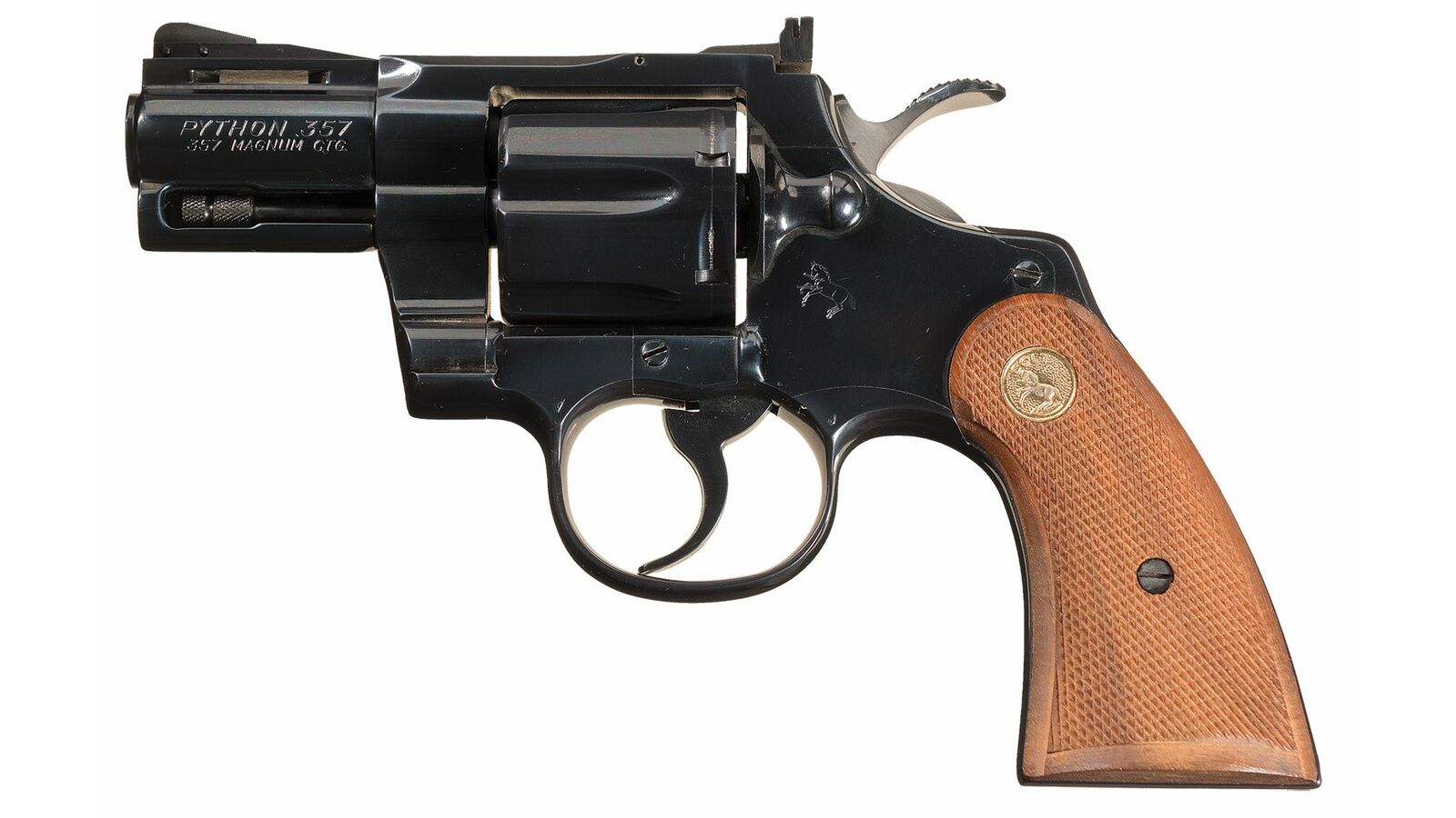 Colt Python Double Action Revolver, 2 1/2 Inch Barrel | Rock Island Auction