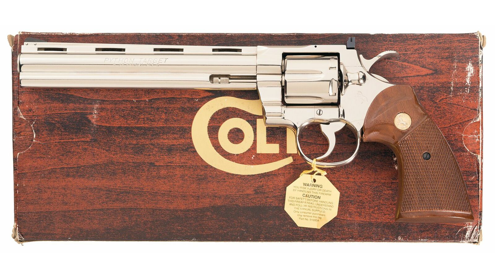 Colt - Python Target Nickel Finished | Rock Island Auction