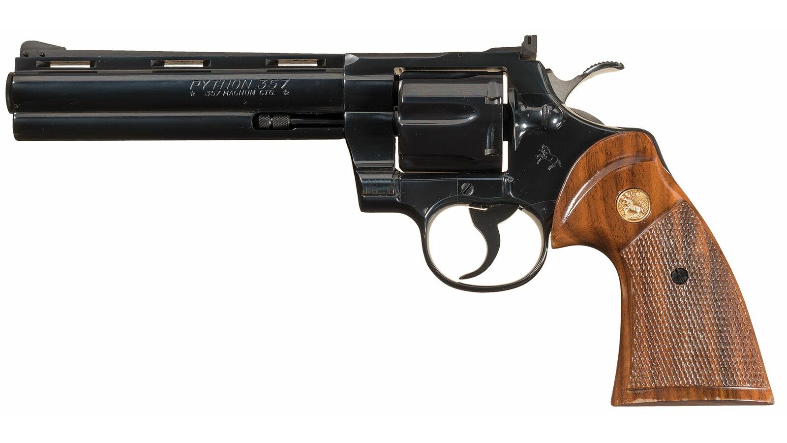 Colt Python Double Action Revolver 6 Inch Vent Rib | Rock Island Auction