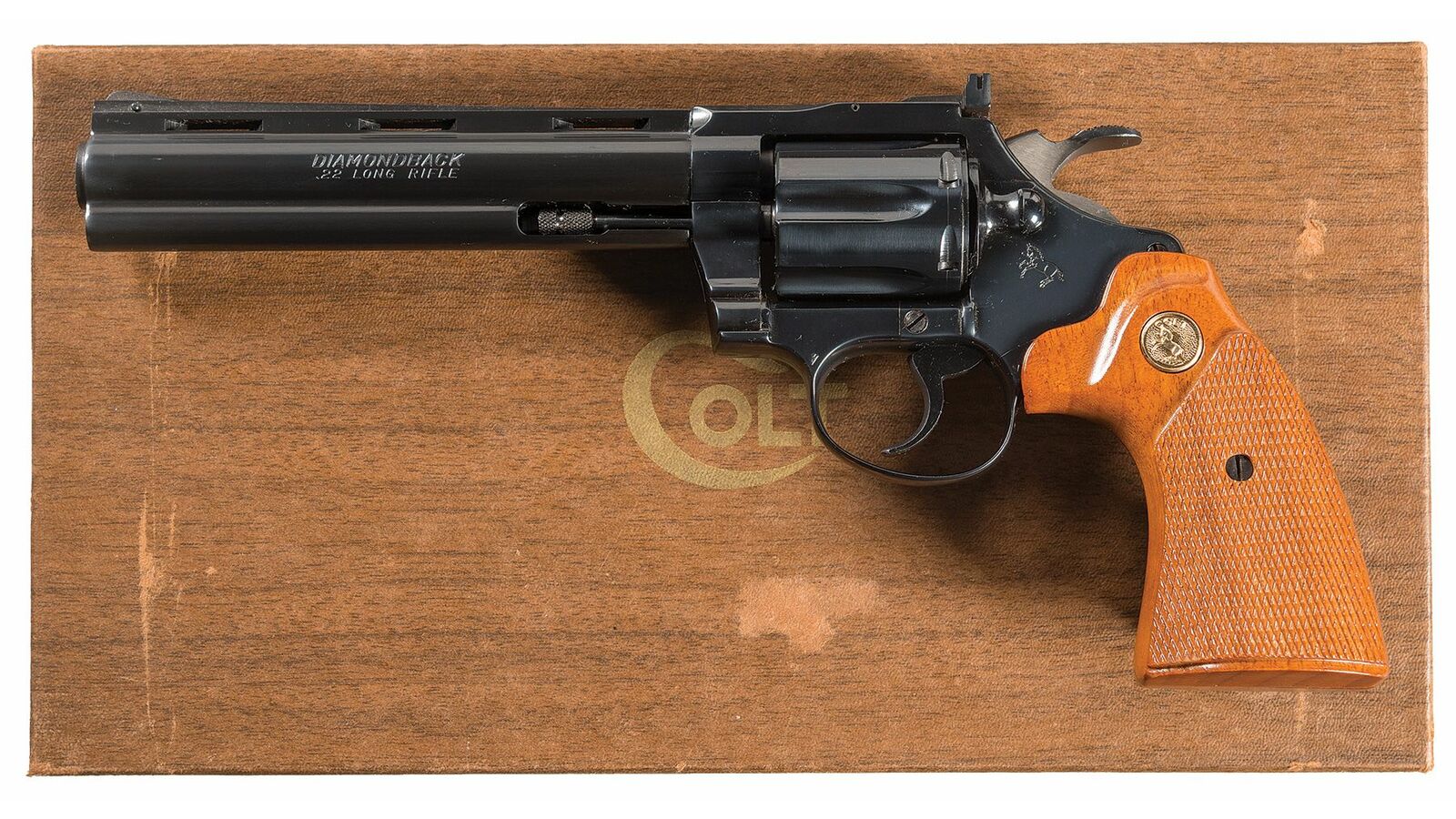 Colt Diamondback Double Action Revolver with Factory Box | Rock Island ...