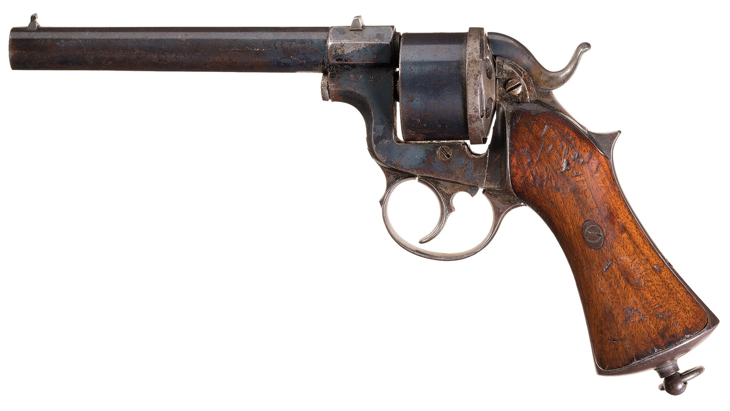 Civil War Era Raphael Double Action Centerfire Revolver | Rock Island ...