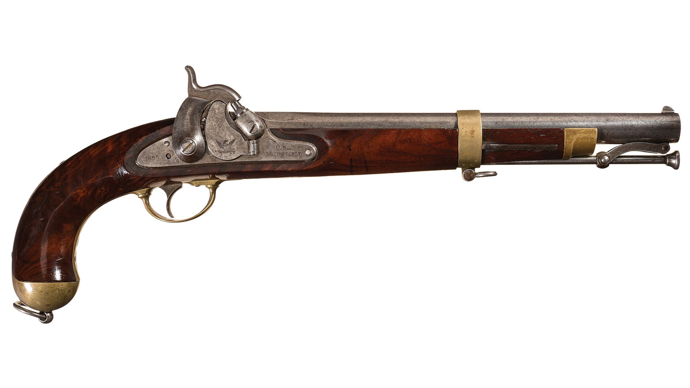 U.S. Springfield Model 1855 Percussion Pistol-Carbine | Rock Island Auction