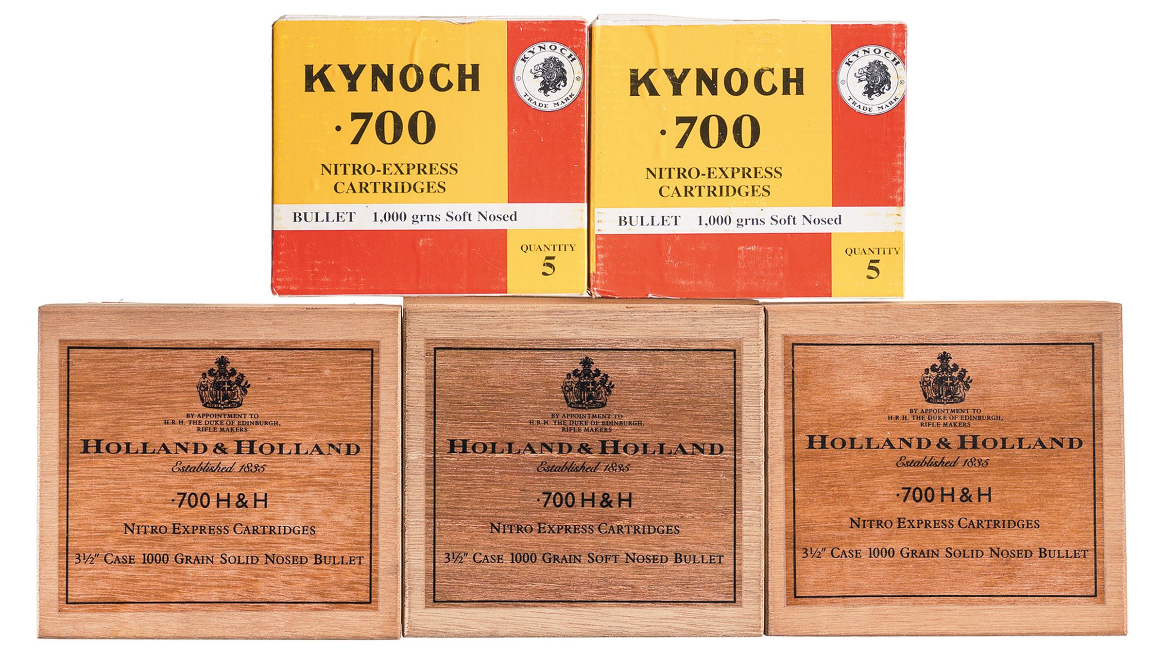 Grouping of .700 Nitro Express Ammunition | Rock Island Auction