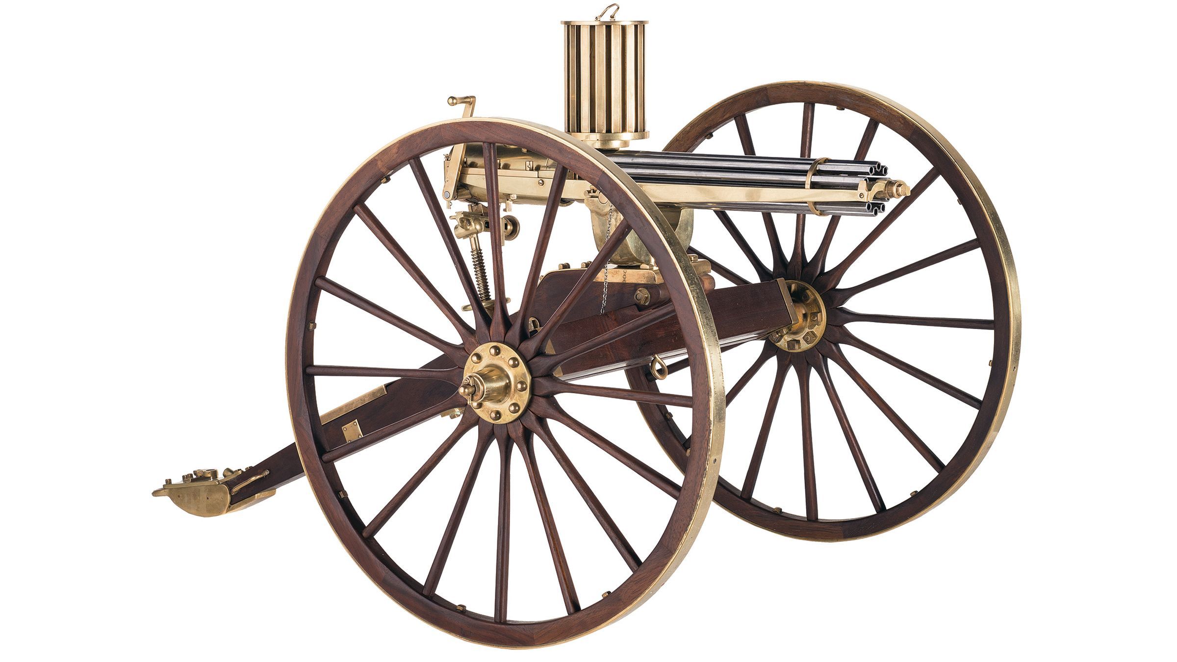 Furr 1/3 Scale Miniature Model 1874 Gatling Gun and Carriage | Rock ...